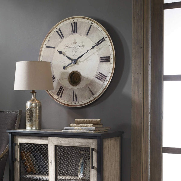 Harrison Gray 30" Wall Clock– taylor ray decor