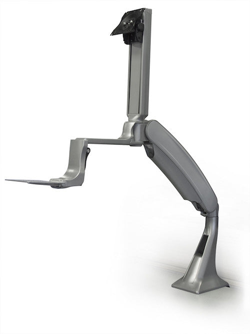 Pilot Sit-Stand Desktop Dual Monitor Arm | taylor ray decor